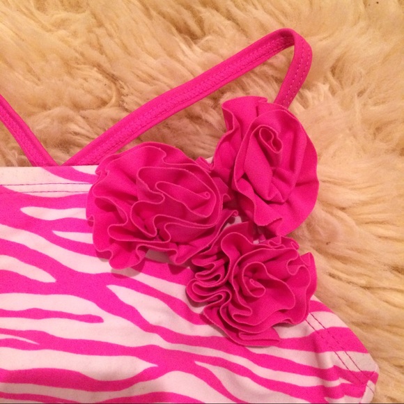 Swim | Girls Punk Zebra Stripes Tankini Bathing Suit | Poshmark