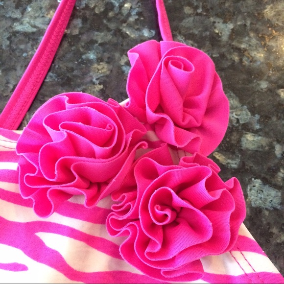 Swim | Girls Punk Zebra Stripes Tankini Bathing Suit | Poshmark