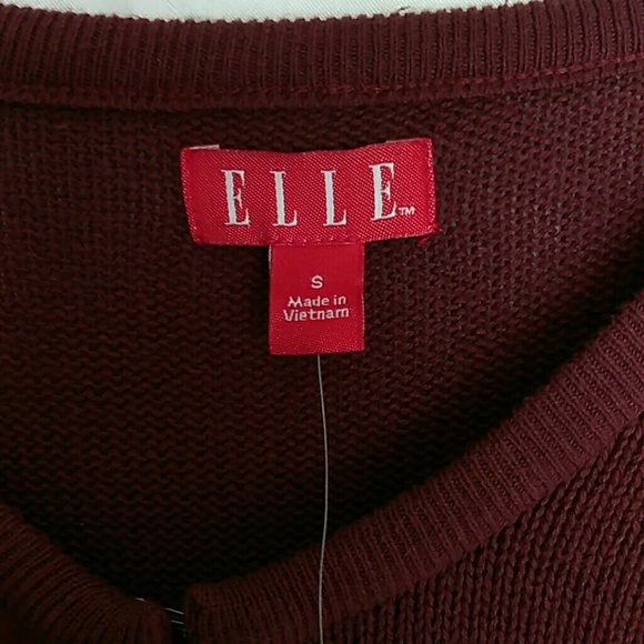 Elle | Sweaters | Elle Womens Tawny Port Sweater Jacket | Poshmark