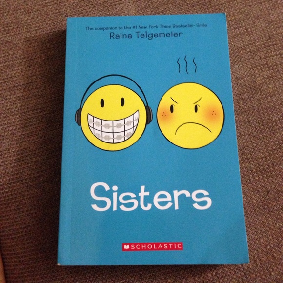 Other | The Sisters Book By Raina Telgemeier | Poshmark