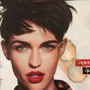 Jewelry | Vintage Gold Octagon Hoop Clip Back Earrings | Poshmark