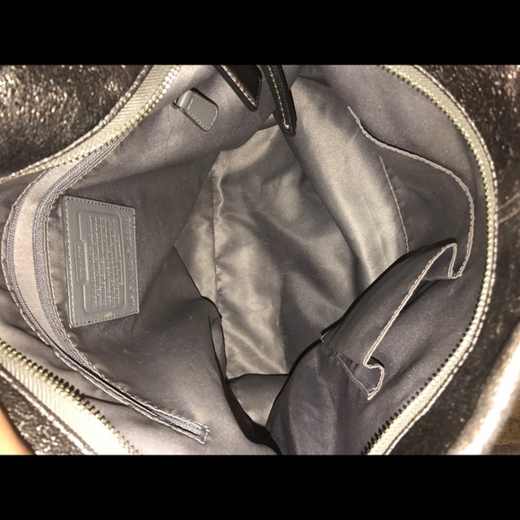 Coach | Bags | Coach Brooke Handbag Pewter Metallic Leather | Poshmark