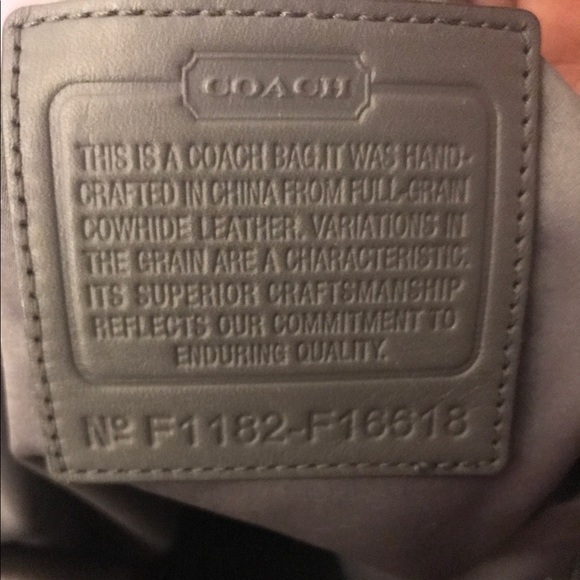 Coach | Bags | Coach Brooke Handbag Pewter Metallic Leather | Poshmark