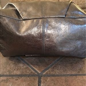 Coach | Bags | Coach Brooke Handbag Pewter Metallic Leather | Poshmark