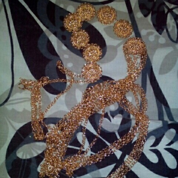 Curvy Couture | Jewelry | Festival Ready Boho Body Chain Gold Nwt ...