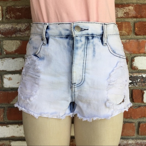 Forever 21 | Shorts | Super Distresses Cut Off Jean Shorts | Poshmark
