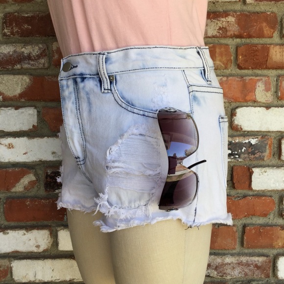 Forever 21 | Shorts | Super Distresses Cut Off Jean Shorts | Poshmark