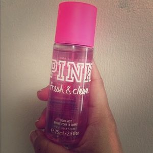 PINK Victoria's Secret | Other | Pink Fresh Clean Mini Body Mist | Poshmark