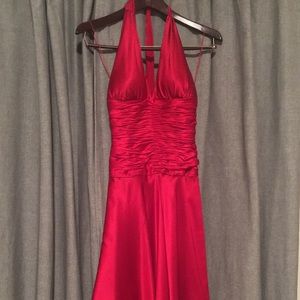 Cache | Dresses | Stunning Red Silk Dress | Poshmark