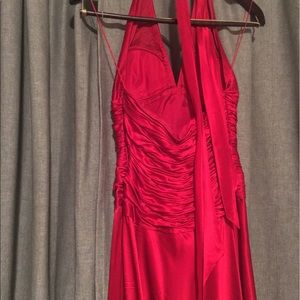 Cache | Dresses | Stunning Red Silk Dress | Poshmark