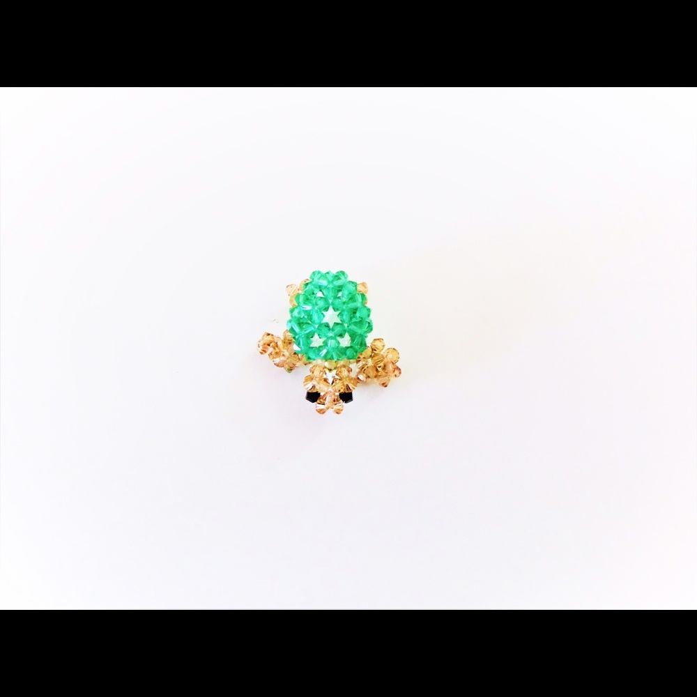 Swarovski Beaded Turtle - Gem