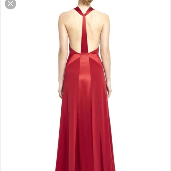 Jill Stuart Dresses Jill Womens Halter Satin Back Crepe Poshmark