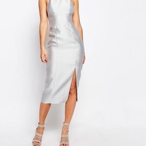 KEEPSAKE the Label | Dresses | Silver Midi Dress | Poshmark