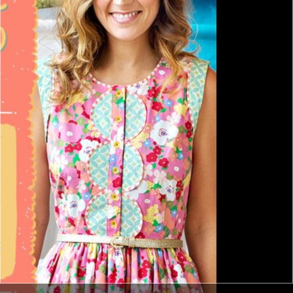 Matilda Jane | Dresses | Matilda Jane Wonderful Parade Pink Flowered ...