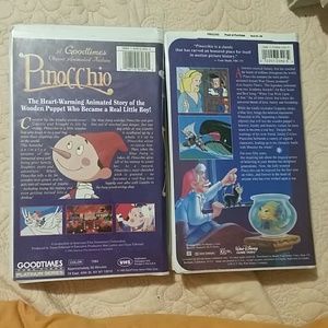 Other | Pinocchio Vhs Disney Goodtimes Classic Animated | Poshmark