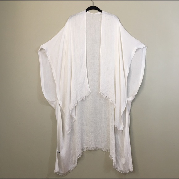 ASOS | Swim | Knit Kaftan Kimono Cream Kimono Draped Cardigan | Poshmark