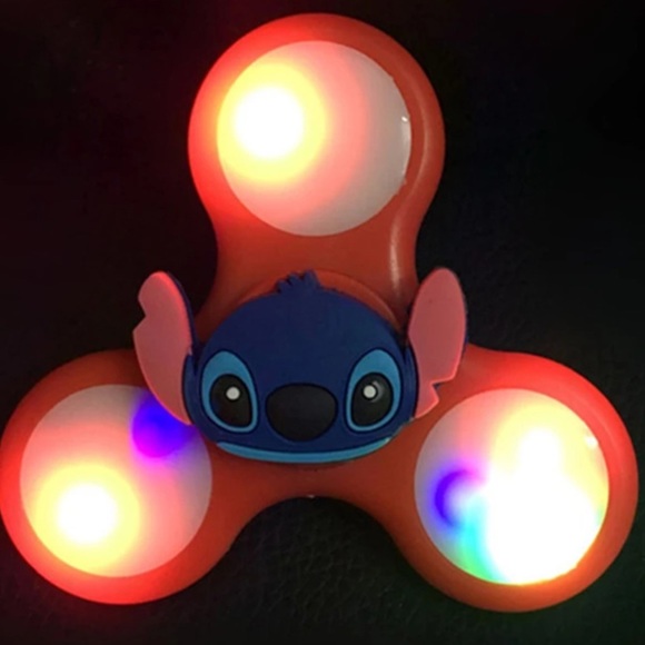 Other | Stitch Fidget Hand Spinner Led Lighted | Poshmark