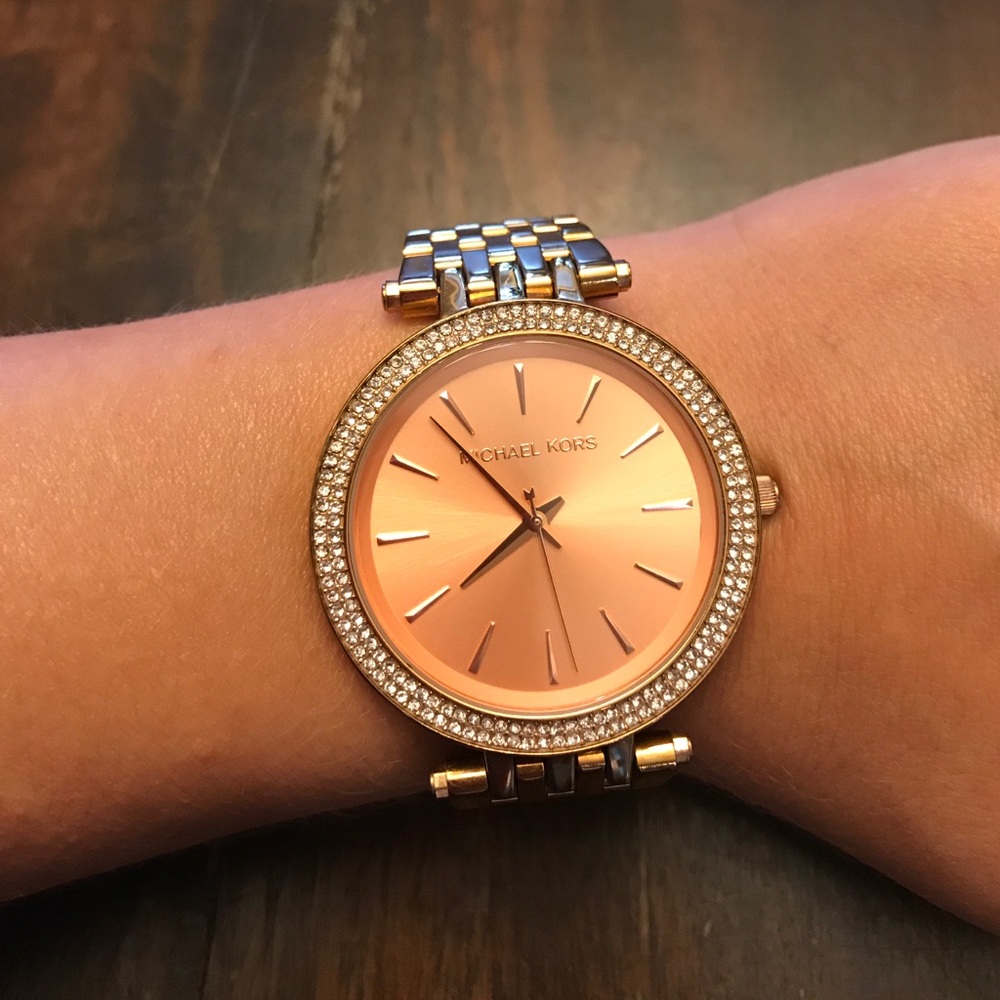Michael Kors Rose Gold Mk3192 Darci Watch - Gem