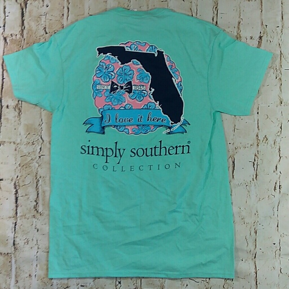 Simply Southern | Tops | Nwt Simply Southern Florida | Poshmark