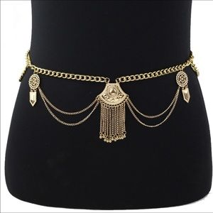 Jewelry | Gold Hip Body Chain | Poshmark