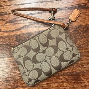 Coach | Bags | Bundle Of Coach Wristlets And Keychain | Poshmark
