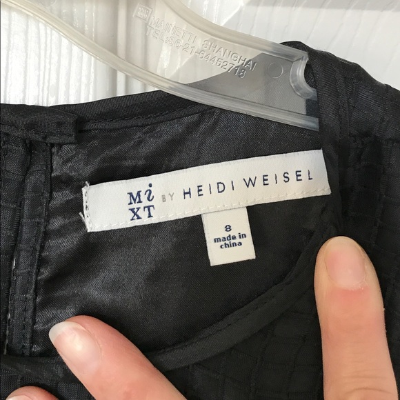mixt by Heidi Weisel | Dresses | Mixt By Heidi Weisel Black Checkered ...