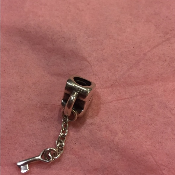 Pandora | Jewelry | Pandora Sterling Silver Heart Lock And Key Charm ...