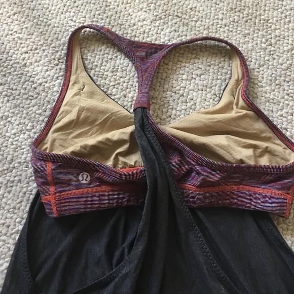 lululemon athletica | Tops | Lululemon Tank With Builtin Sports Bra ...