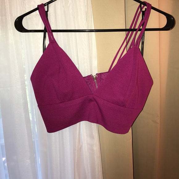 Forever 21 | Tops | Magenta Crop Top | Poshmark