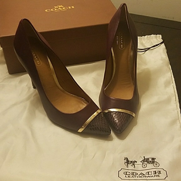 Coach | Shoes | Coach Pumps | Poshmark