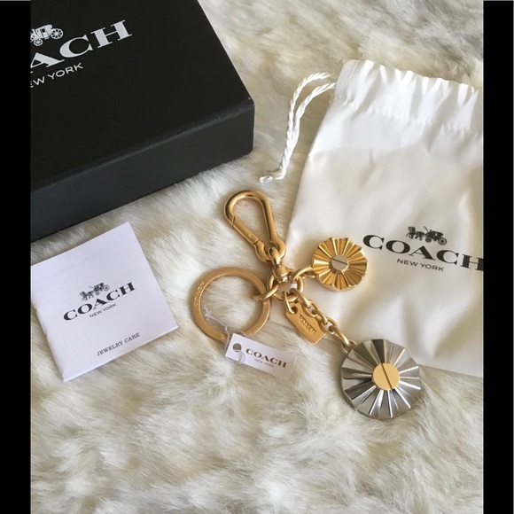 Coach | Accessories | Coach Daisy Rivet Key Fob | Poshmark