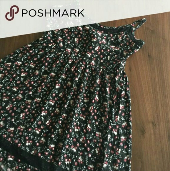 Hot Topic | Dresses | Iso Hot Topic Floral Skull Lace Sun Dress | Poshmark