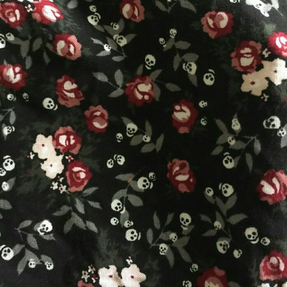 Hot Topic | Dresses | Iso Hot Topic Floral Skull Lace Sun Dress | Poshmark
