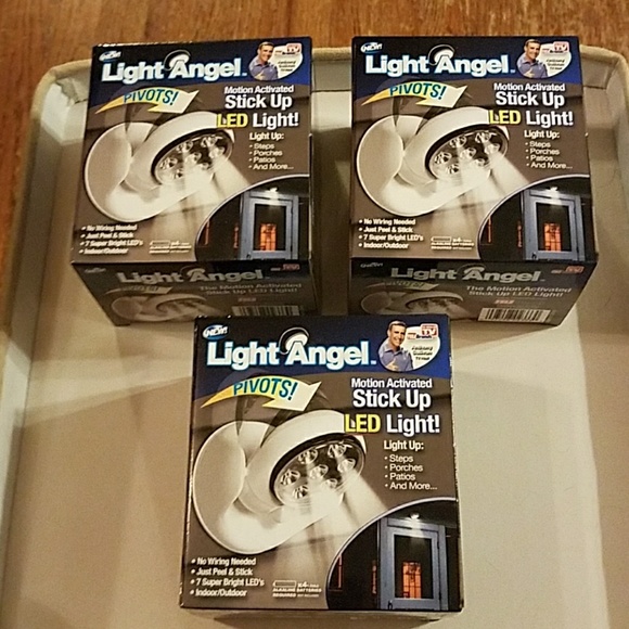 telebrands | Other | Light Angel Motion Activated Stick Up Led Lights ...