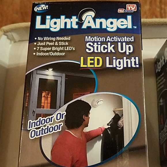 telebrands | Other | Light Angel Motion Activated Stick Up Led Lights ...
