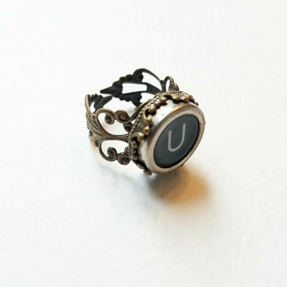 Jewelry | Vintage Typewriter Key Ring | Poshmark