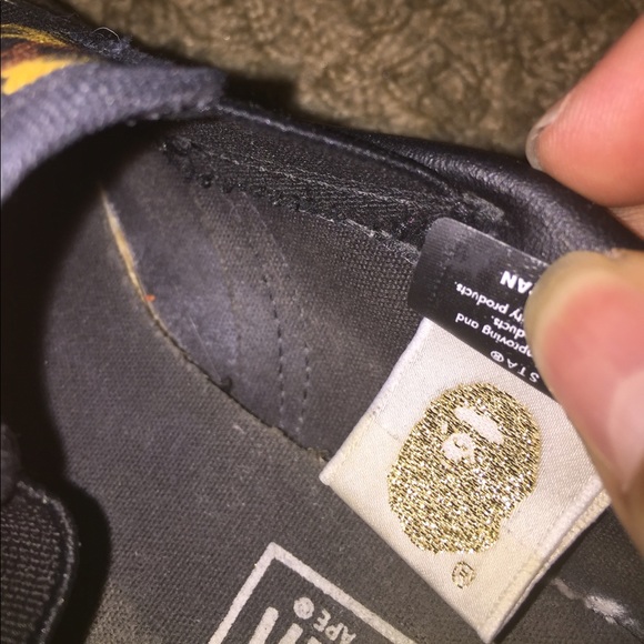 Bape | Shoes | Bape A Bathing Ape Fire Camo Slip Ons Womens | Poshmark