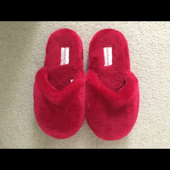 American Girl | Shoes | Red American Girl Slippers | Poshmark