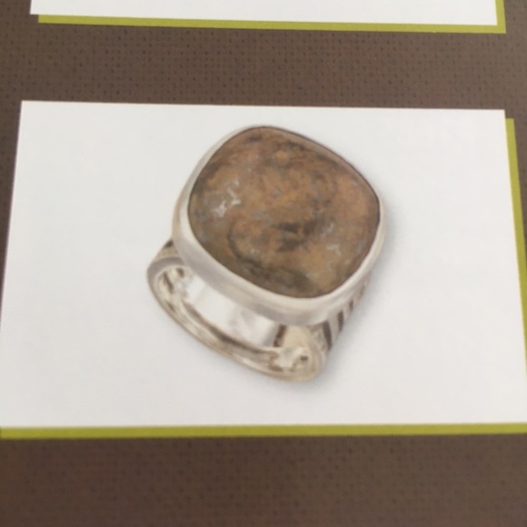 Silpada | Jewelry | Sterling Silver And Bronzite Ring | Poshmark