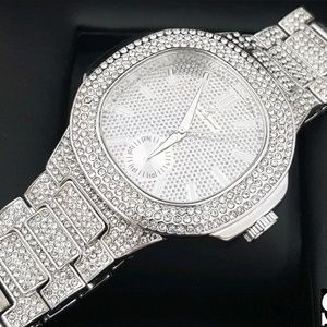 Accessories | Hip Hop Quavo White Gold Pt Luxury Watch Set | Poshmark
