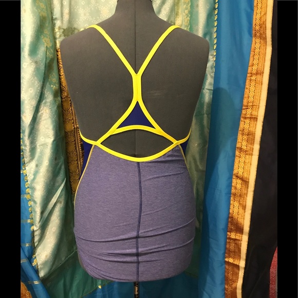 Speedo | Swim | Speedo Size 4 Swimsuit In Blue Yellow And Blue | Poshmark