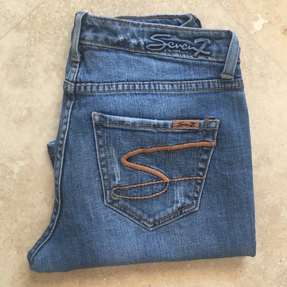 Seven7 | Jeans | Seven 7 Jeans Size 27 Straight Leg | Poshmark