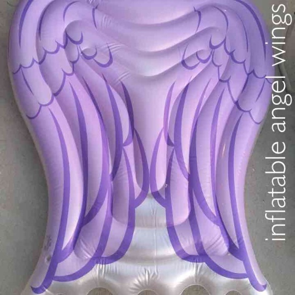 Swim | Inflatable Angel Wings Pool Lounge | Poshmark