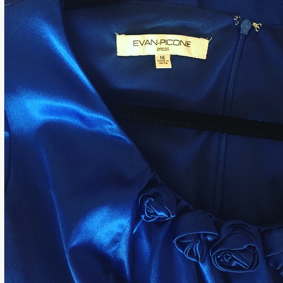 Evan Picone | Dresses | Royal Blue Formal Dress | Poshmark