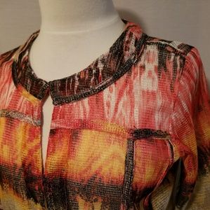 Onque Casuals | Tops | Onque Petite Mesh Cardigan Top Euc Size Small ...