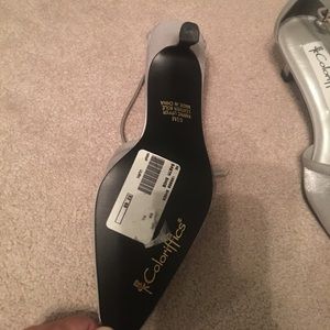 Coloriffics | Shoes | Silver 2 Heels | Poshmark