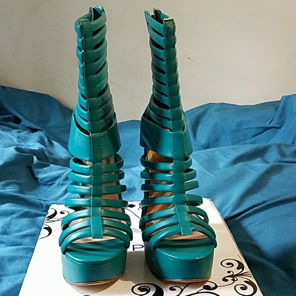 Shoes | Sexy Caged Platform Heels Size 9 | Poshmark