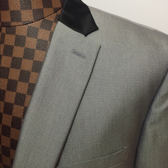 Bar III | Suits & Blazers | Bar Iii Graysilver 2button Blazer 44l Nwot ...