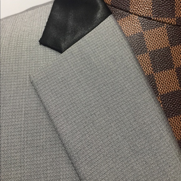 Bar III | Suits & Blazers | Bar Iii Graysilver 2button Blazer 44l Nwot ...