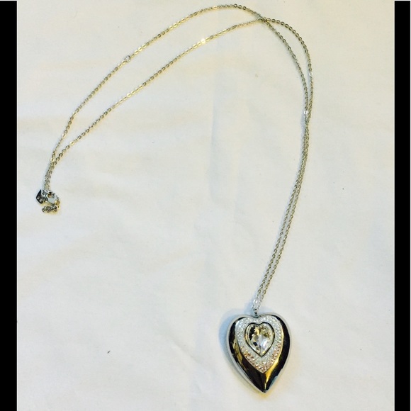Swarovski | Jewelry | Swarovski Heart Usb Pendant | Poshmark